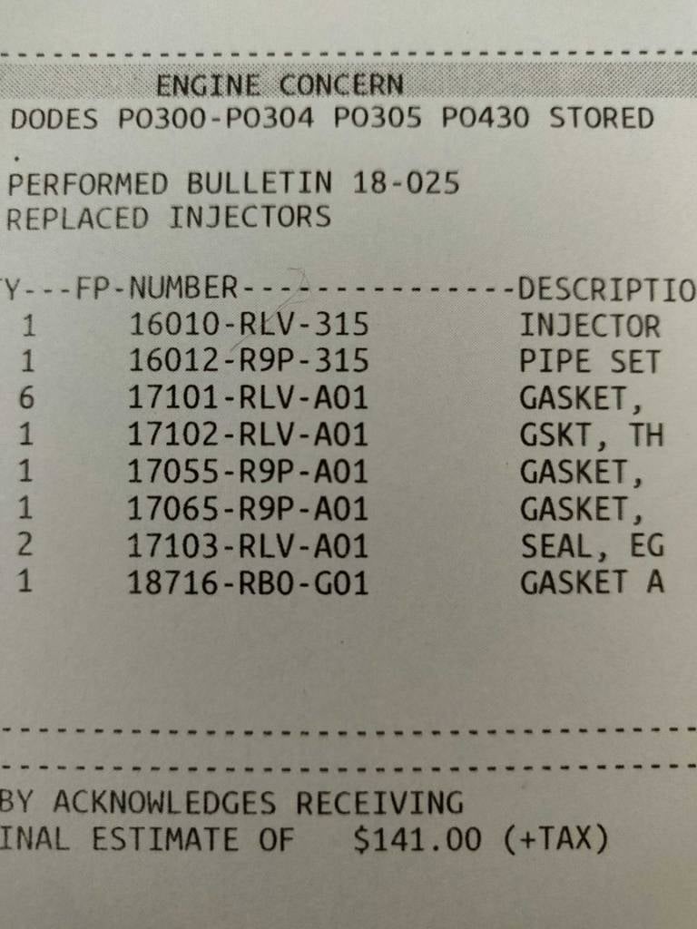 Emissions System Problem -- check engine light | Page 3 | Honda Pilot ...