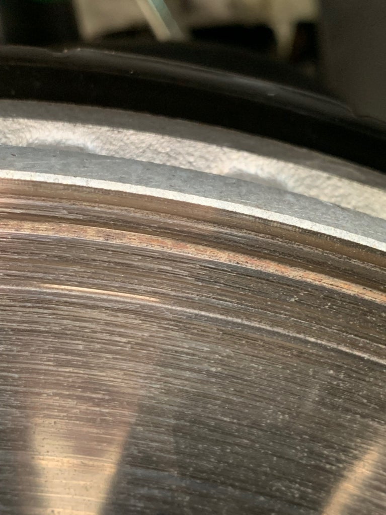 Scored brake disk | VW Vortex - Volkswagen Forum