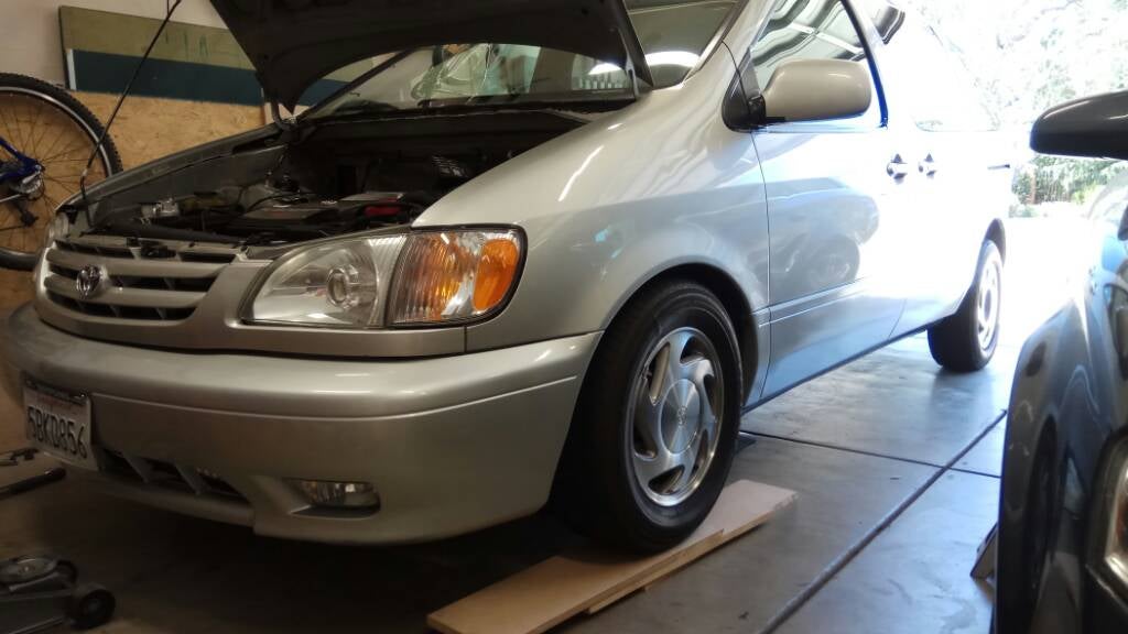 Lowering my 1st Gen Sienna | Toyota Sienna Forum - siennachat.com
