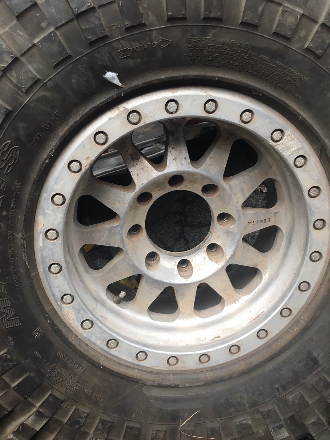 Pair of Method Race Wheel Beadlocks Chevy 8 Lug Pattern | Pirate 4x4