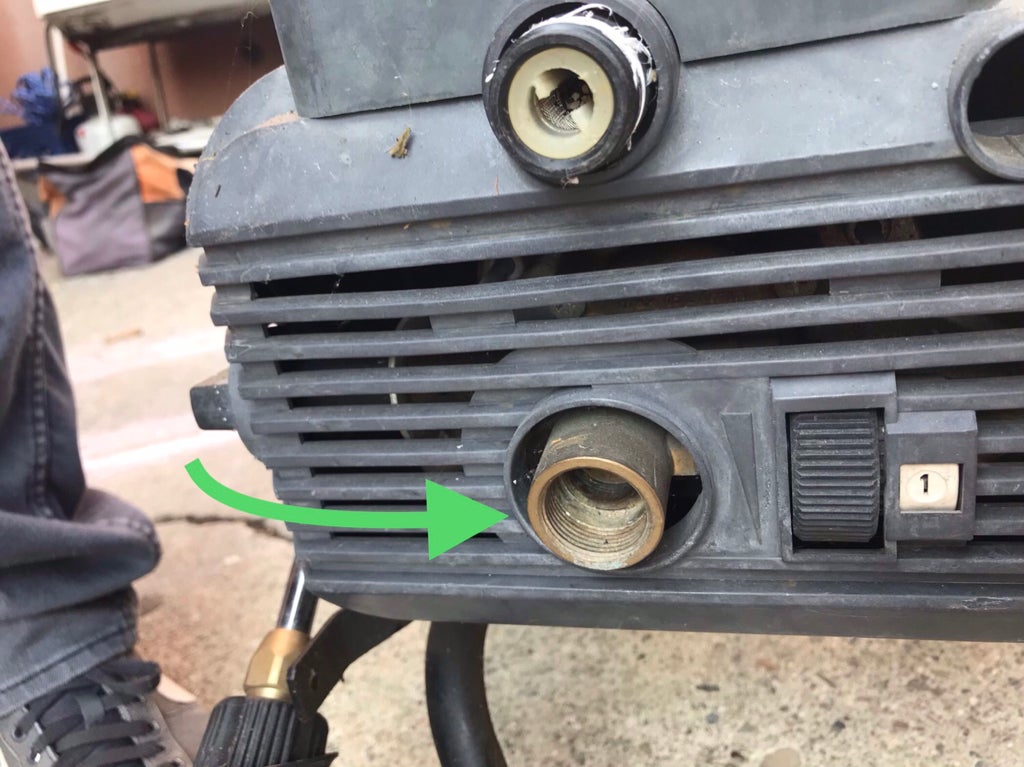 Stihl pressure washer hose connector | DIY Home Improvement Forum