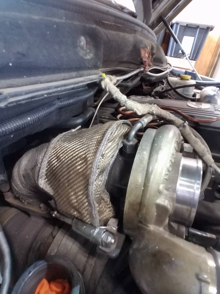 Turbo blanket for the HE351 | Cummins Diesel Forum
