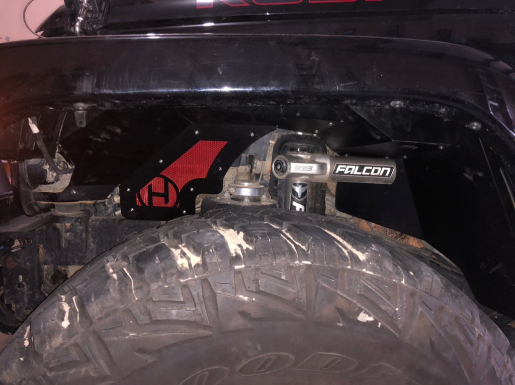 Falcon shocks & inner fender liner | Jeep Wrangler Forum