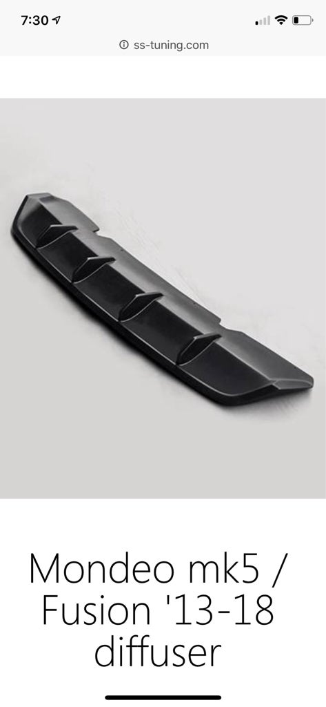 Rear Diffuser | Ford Fusion V6 Sport Forum