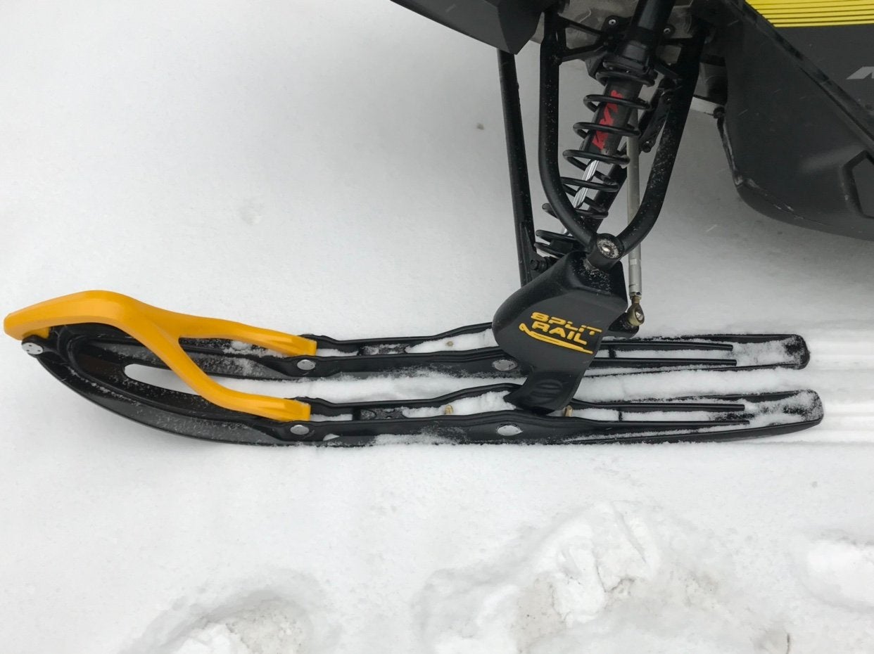 split rail skis | Ski-Doo Snowmobiles Forum