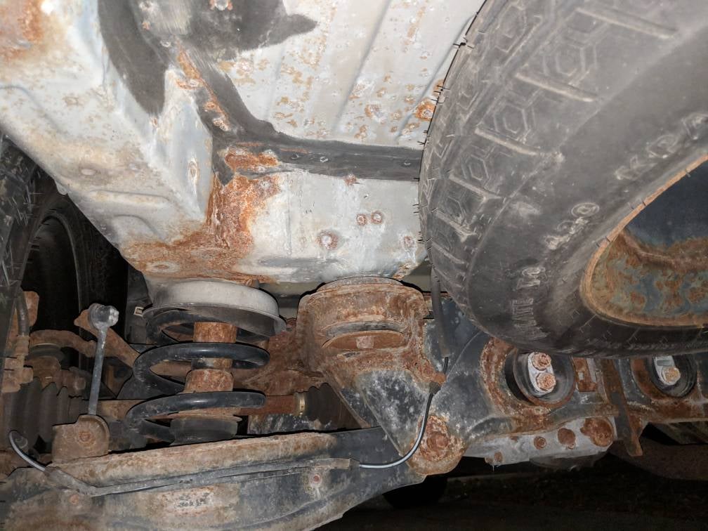 Fixed Rusted Rear Subframe Mount - with Pics | Honda Pilot - Honda ...