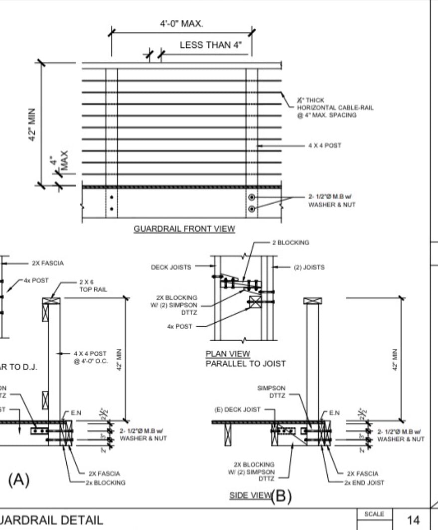 Deck over a steep grade. ( 2:1 ) | Page 11 | Contractor Talk ...