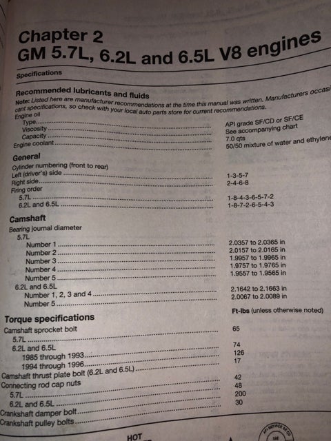 6.2 cylinder numbering | Diesel Place