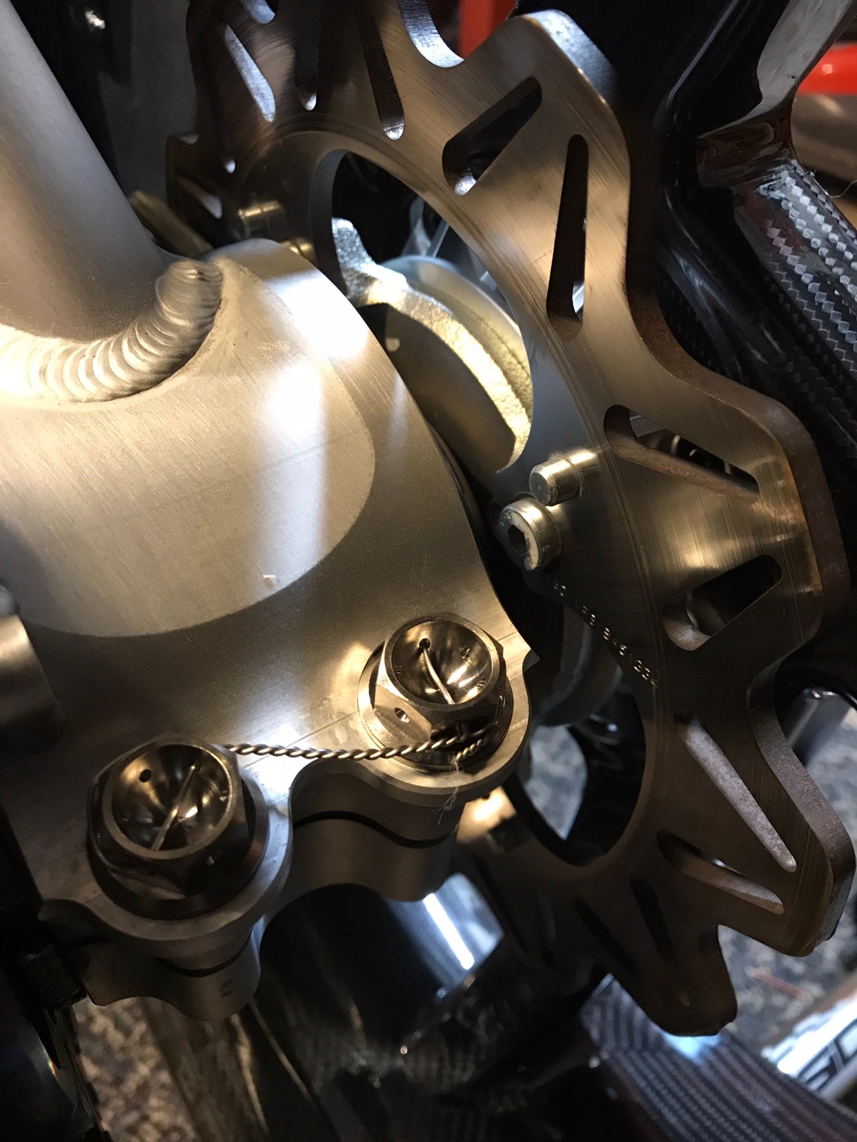 Safety Wiring Recessed Brake Caliper Bolts | Ducati.ms - The Ultimate ...