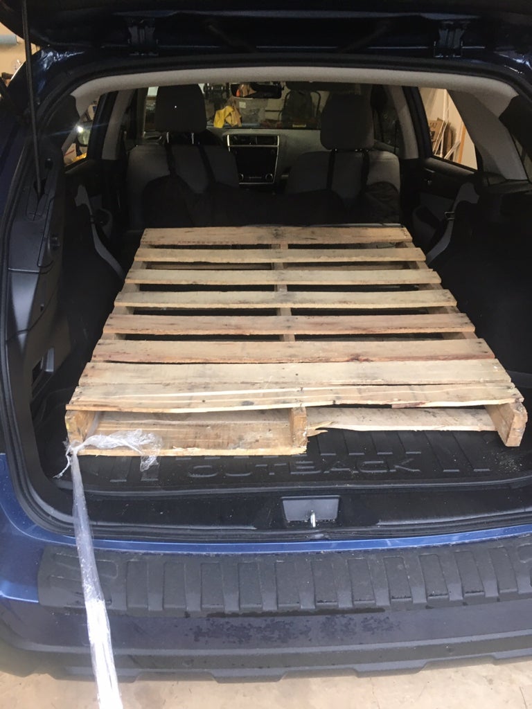Pallet fitment | Subaru Outback Forums