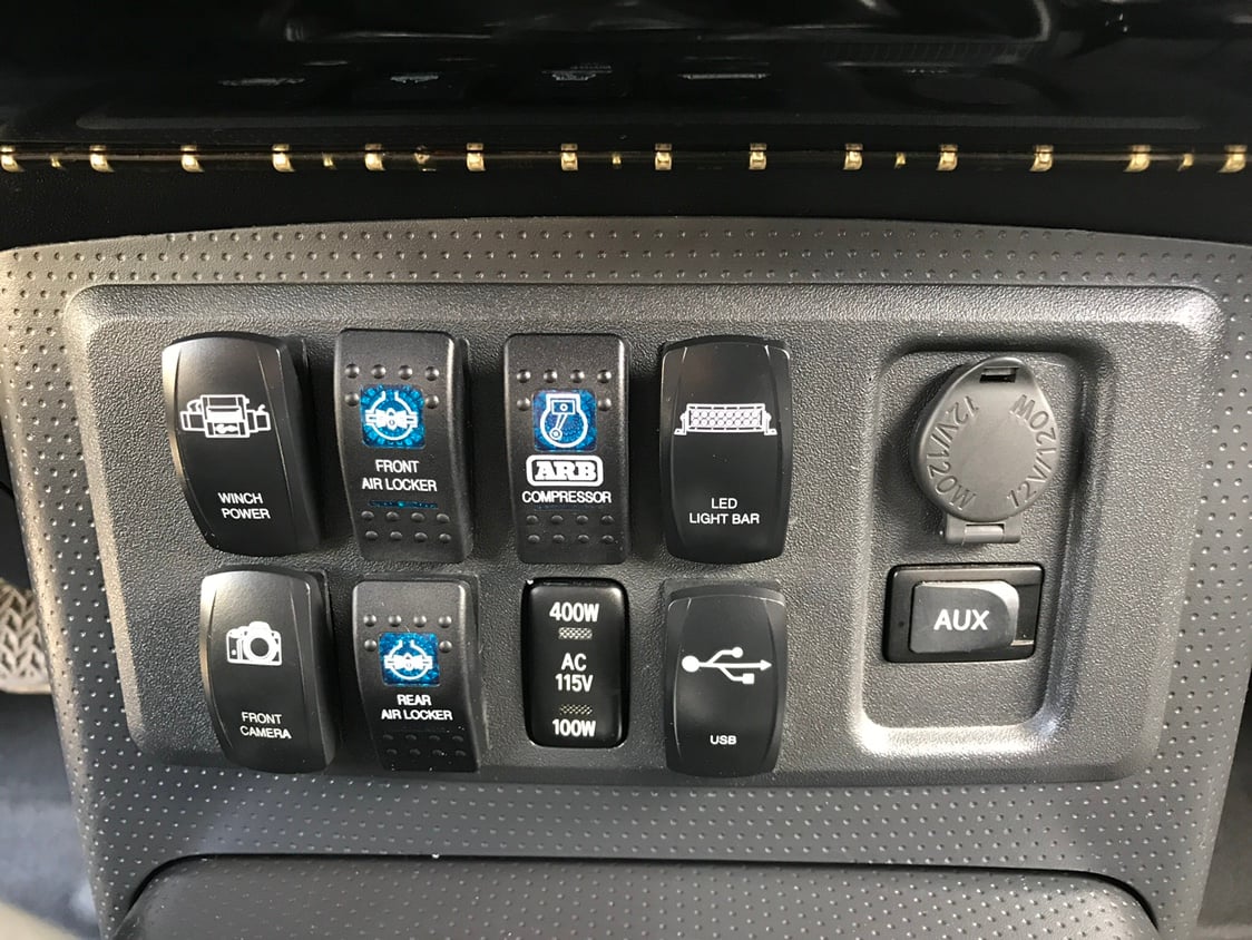 Using a 5 pin switch with SPOD | Toyota FJ Cruiser Forum