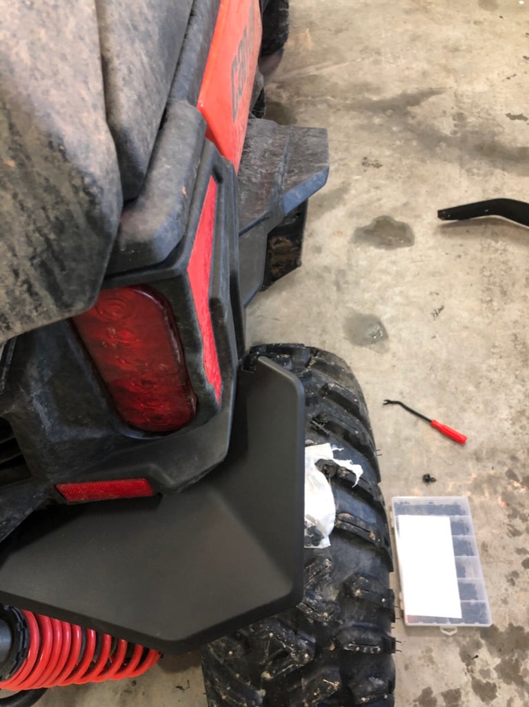 BRP mud flaps | Can-Am Maverick Forum