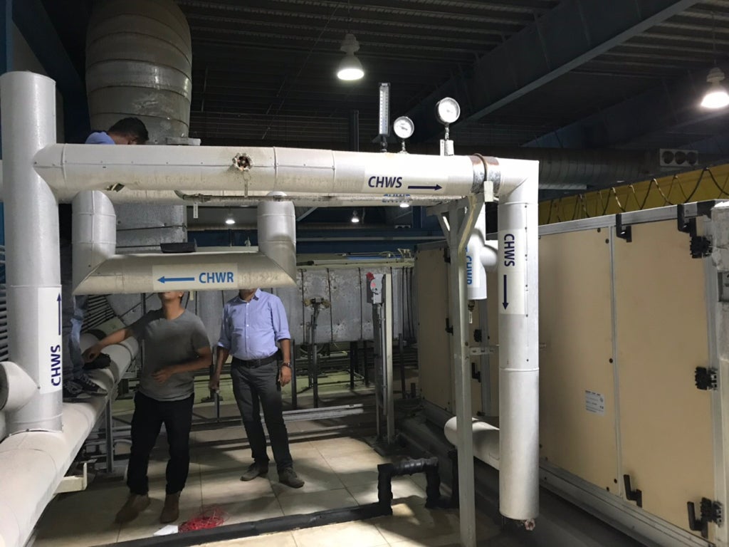 Water cooled AHU