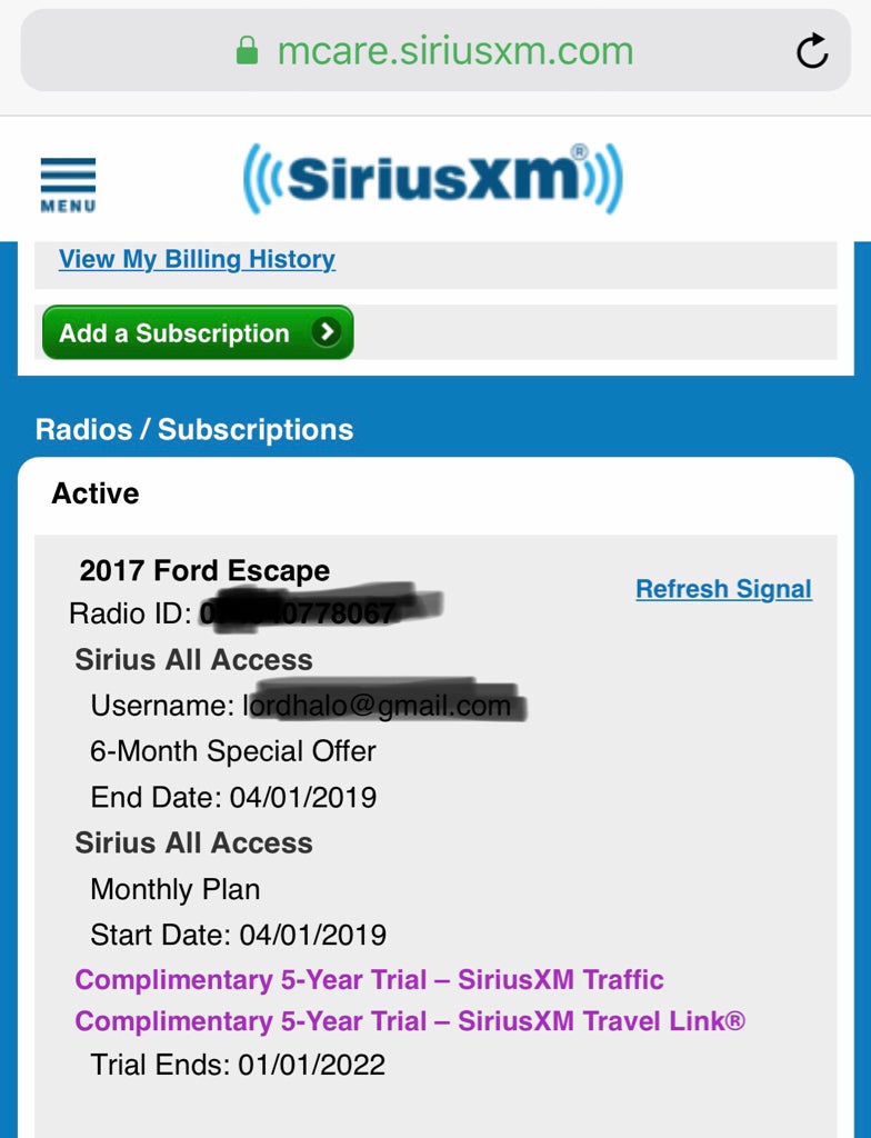 Sirius Traffic Link | 2013+ Ford Escape Forum
