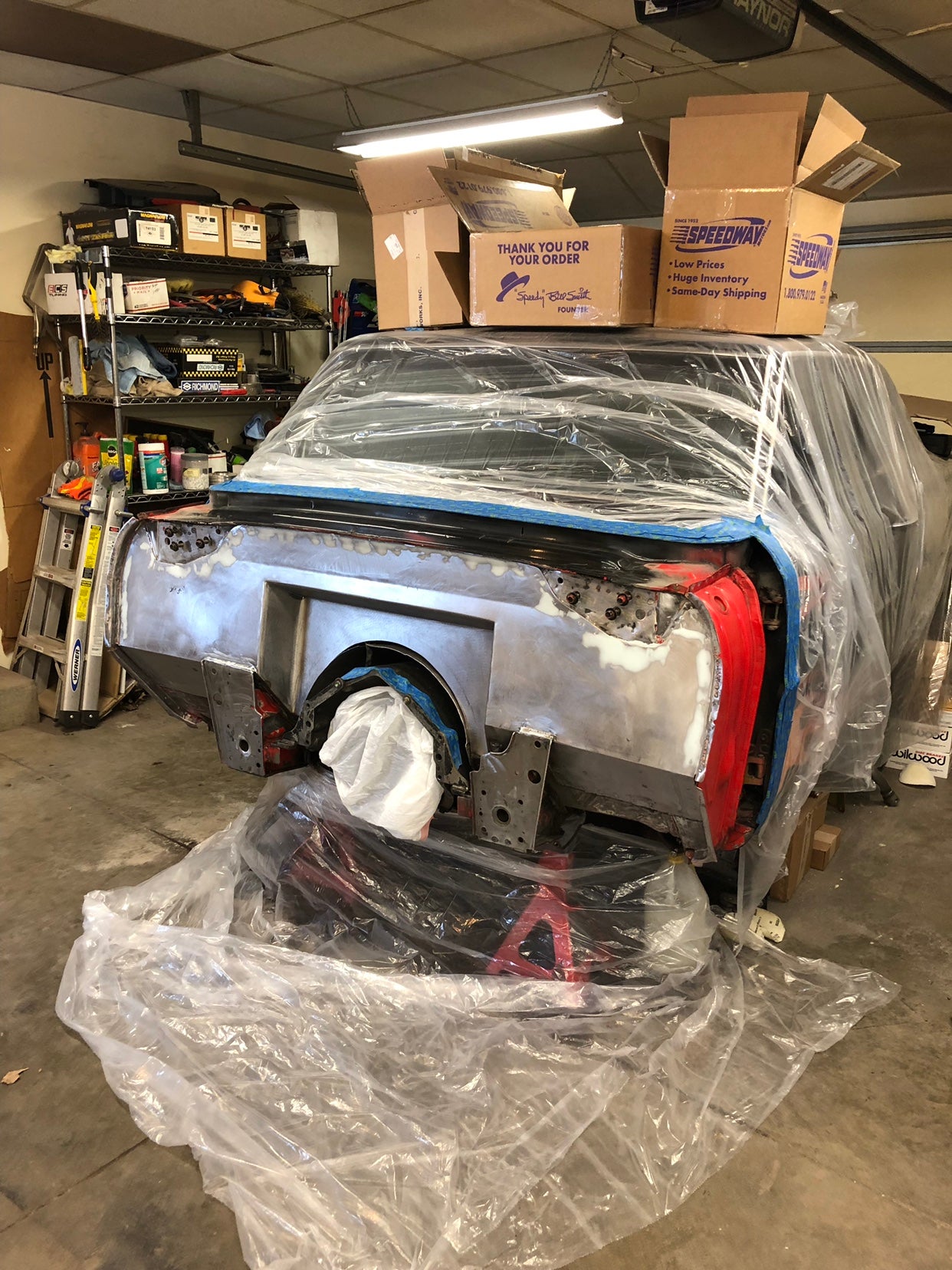 67 Chevy II Front Clip instal | Chevy Nova Forum