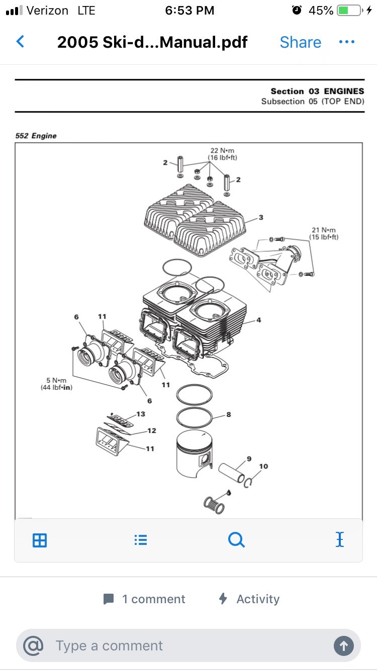 2010 gsx 550f torque specs engine | Ski-Doo Snowmobiles Forum