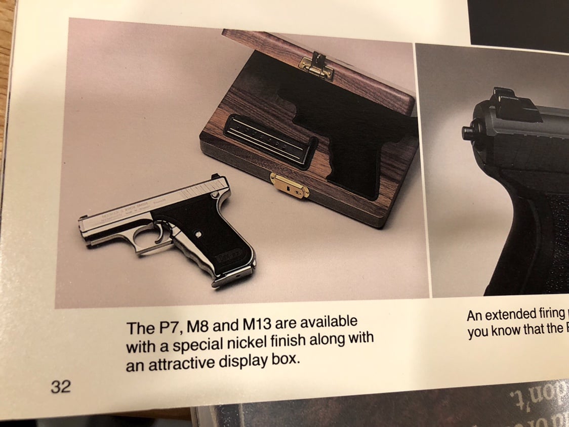 HK P7 in Nickel? | HKPRO Forums