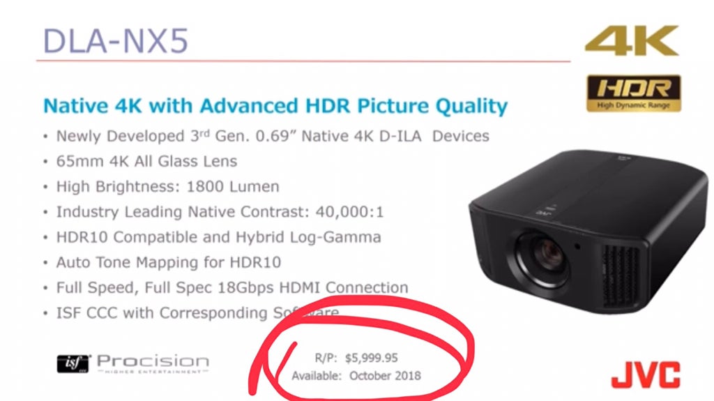 Official JVC RS3000/NX9 - JVC RS2000/NX7/N7 - JVC RS1000/NX5/N5 ...