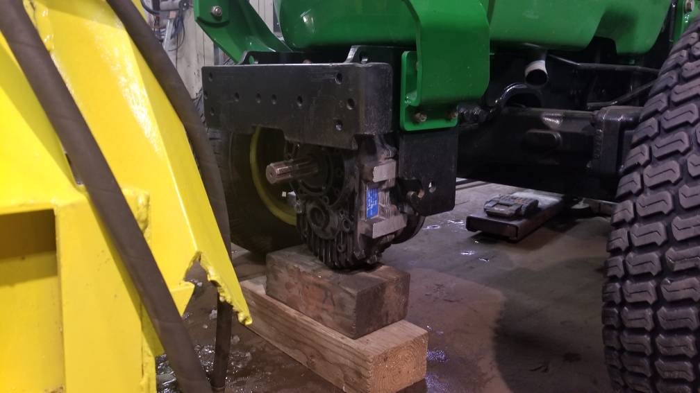 Front 540 PTO powered from mid pto | Green Tractor Talk