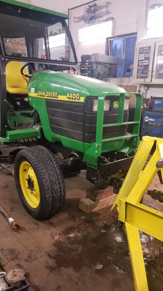 Front 540 PTO powered from mid pto | Green Tractor Talk