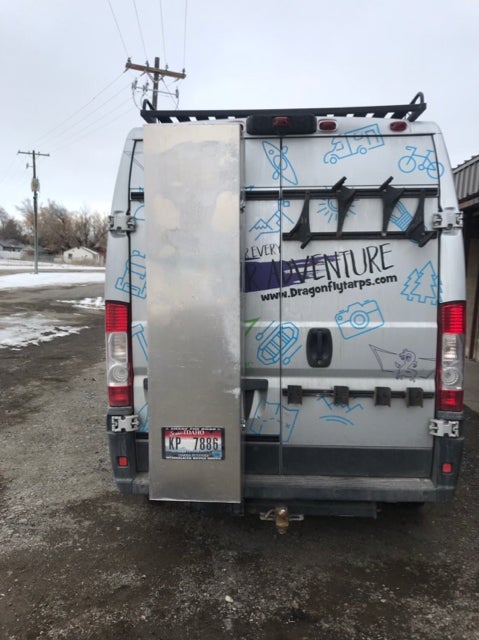 Rear storage rack | Ram Promaster Forum