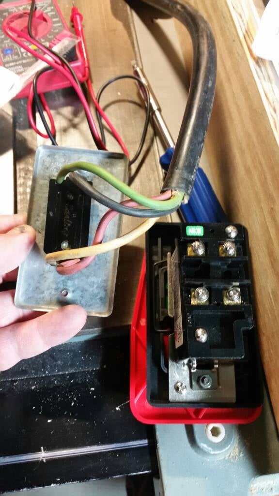 Table saw paddle switch | Woodworking Talk