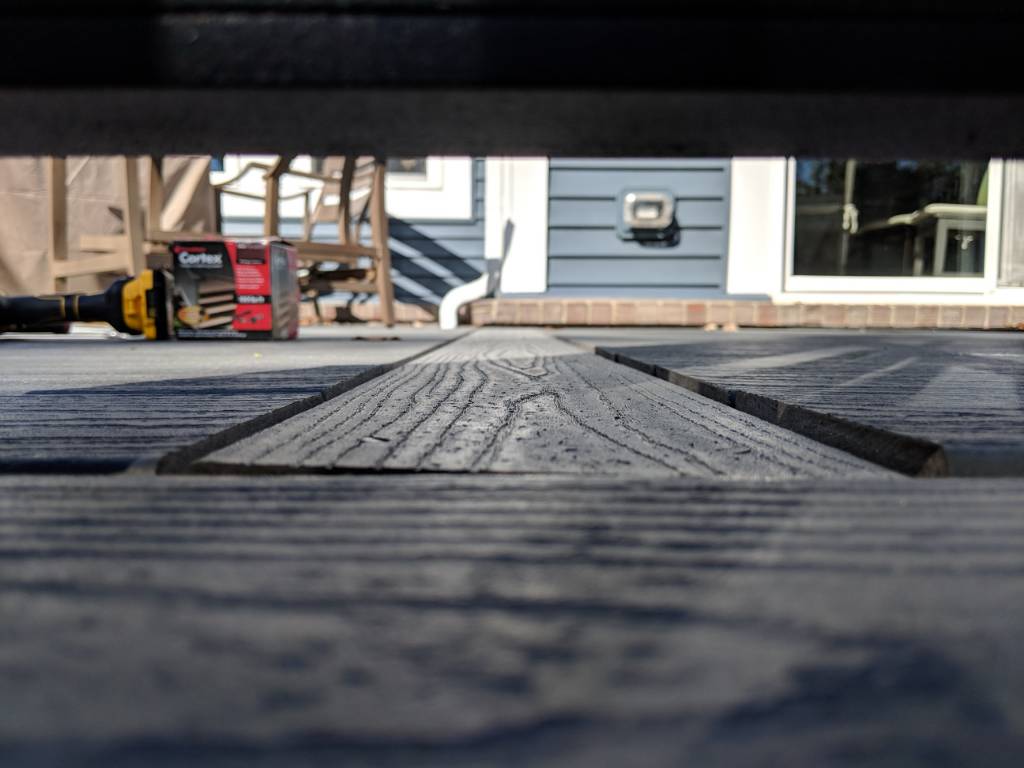 Butting Trex Boards to Picture Border Have a Lip | Contractor Talk ...