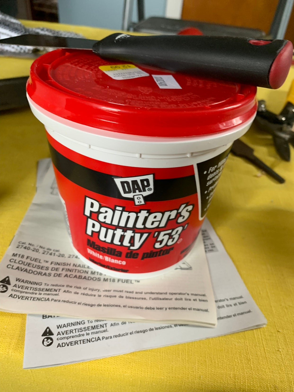 Painter putty and painting trim | DIY Home Improvement Forum