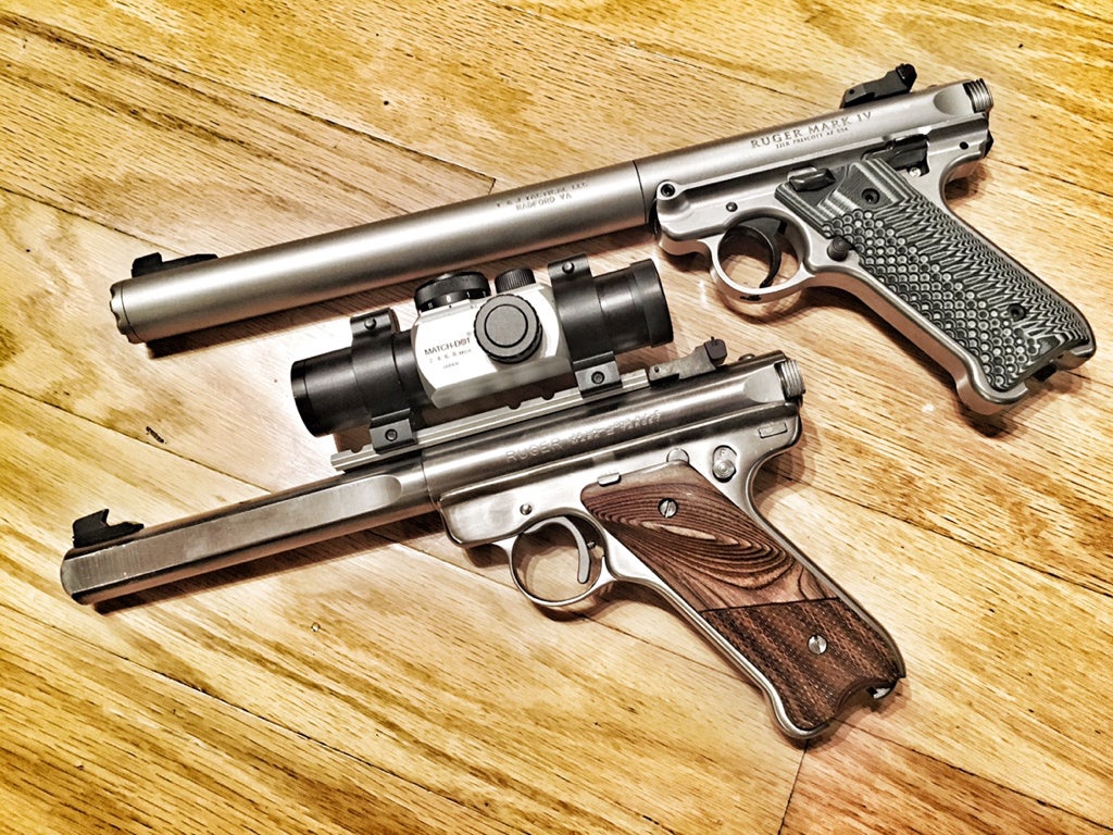 Ruger Mk-IV Lite Suppressor ? | Rimfire Central Firearm Forum