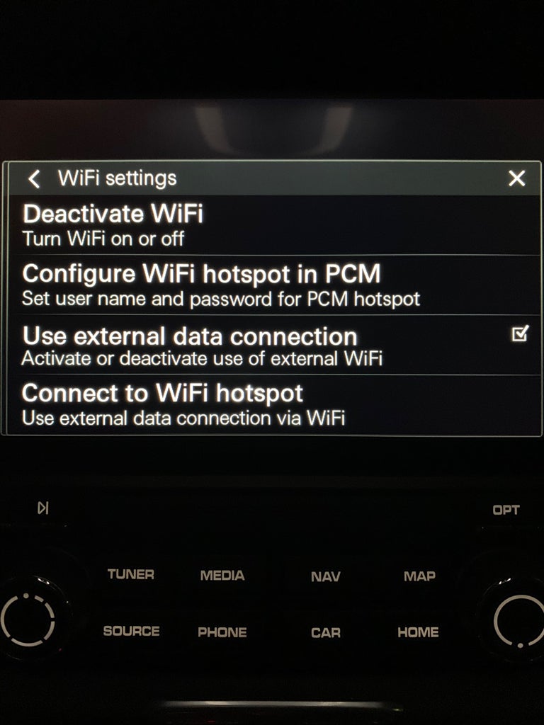 PCM + WiFi Using Phone Hotspot Issue | Porsche Macan Forum