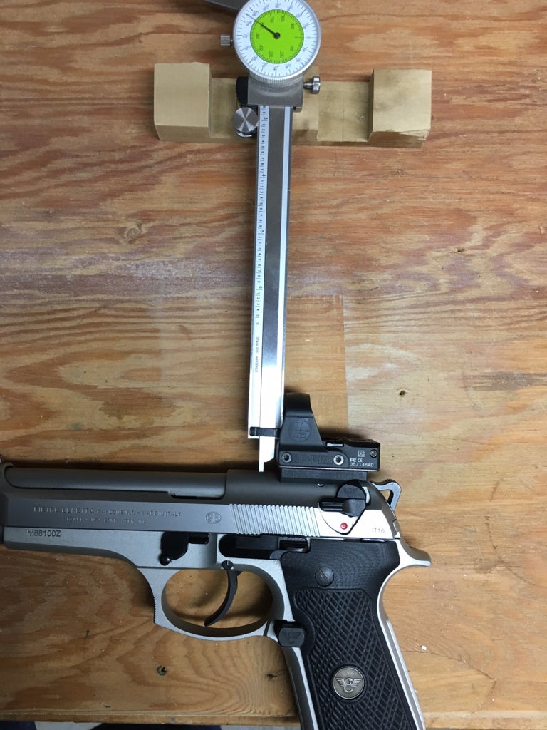 M17 with deltapoint iron sights? | SIG Talk