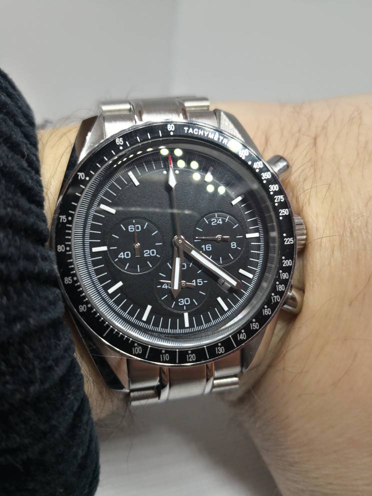 Review of the new Corgeut Speedmaster Pro sterile | WatchUSeek Watch Forums