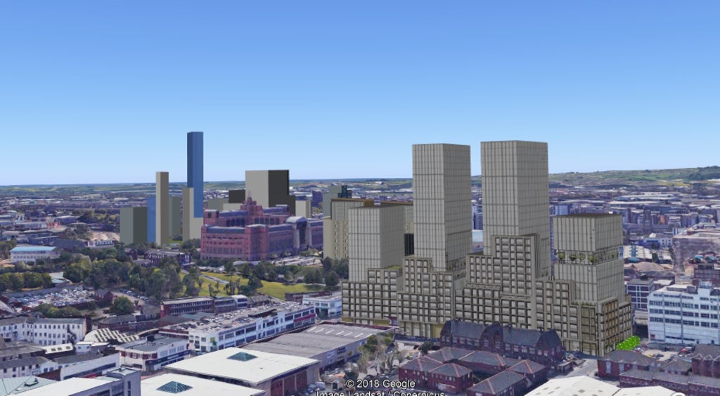 Leeds City Village | Marsh Ln | 24, 20, 17, 15, 13 fl | 22/08001/FU ...