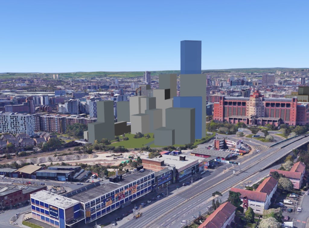 Leeds City Village | Marsh Ln | 24, 20, 17, 15, 13 fl | 22/08001/FU ...