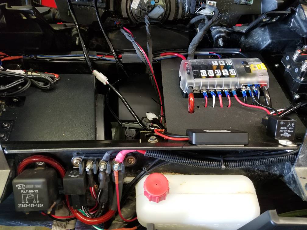 Blue sea fuse block mounting | Polaris RZR Forum - RZR Forums.net