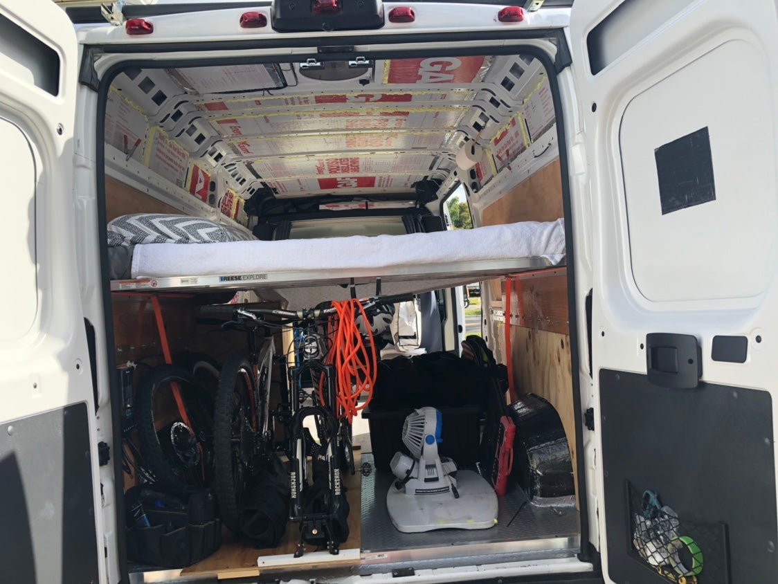 'Floating' Platform bed vs. Frame-supported: help? | Ram Promaster Forum