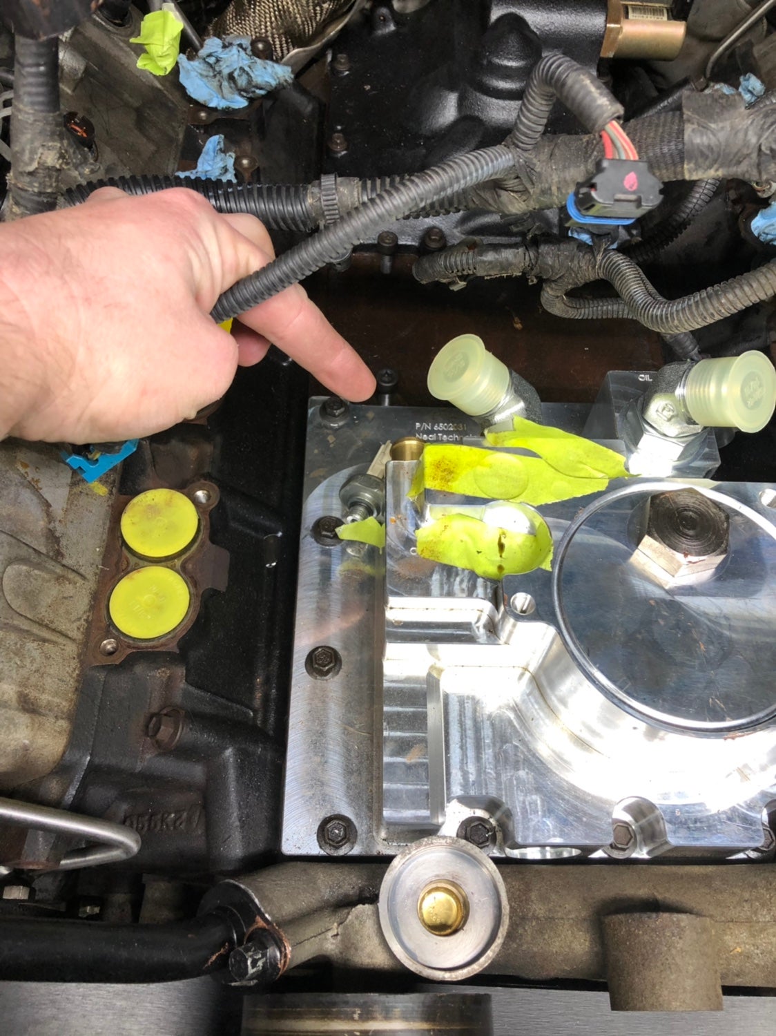 Intake Coolant Block Off? | Ford Power Stroke Nation