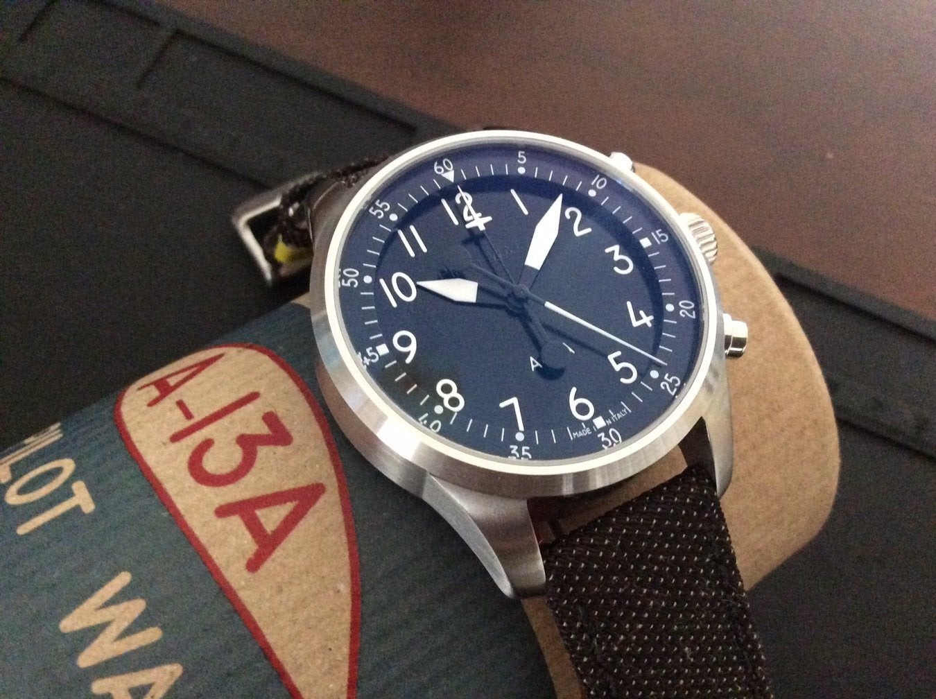 A-13A Pilot Watch ETA Chronograph | WatchUSeek Watch Forums