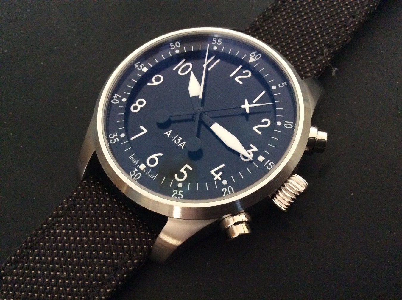 A-13A Pilot Watch ETA Chronograph | WatchUSeek Watch Forums