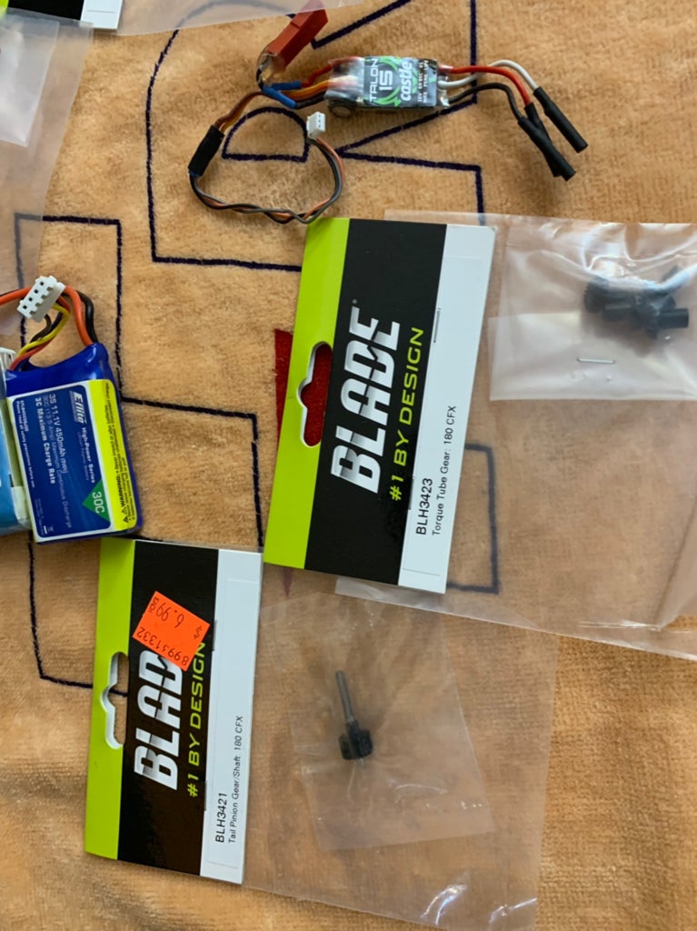 Blade 180 CFX Parts Crash Repair Lot $20 - HeliFreak