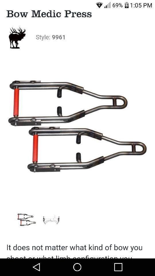 Bow Medic Ultimate Limb Brackets | Archery Talk Forum