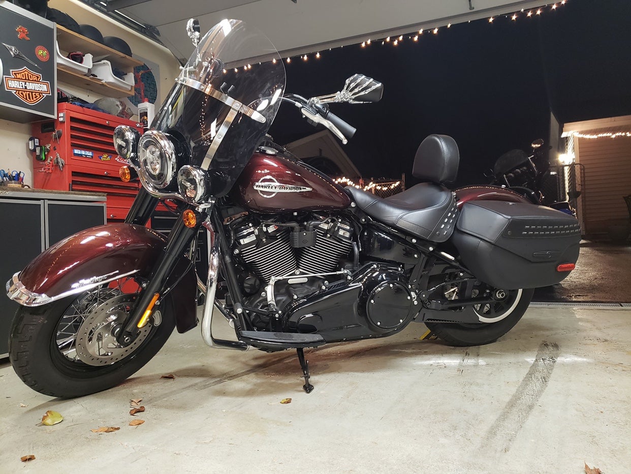 Suggestions for a '19 Softail Deluxe Rider Backrest | Harley Davidson ...