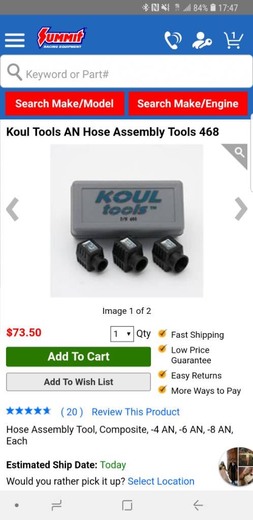 Fragola fuel line fittings are made by the devil | Vintage Mustang Forums