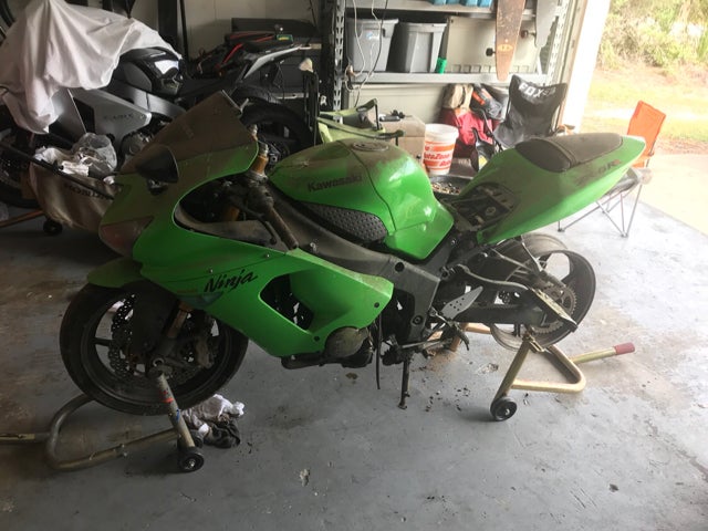 2005 zx6r stunt bike build | Kawasaki Ninja ZX-6R Forum