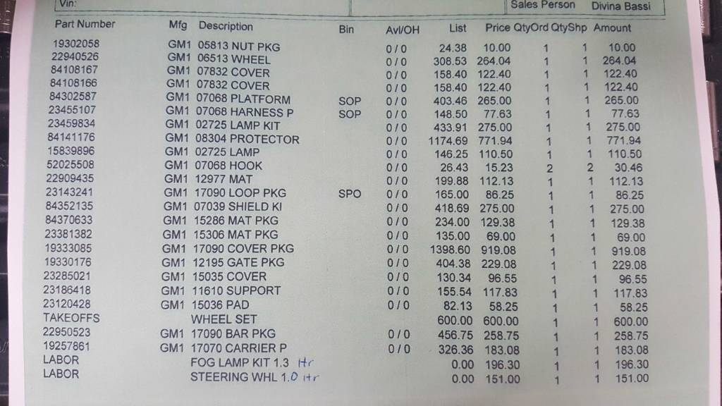 Rear bumper step delete insert | Chevy Colorado & GMC Canyon