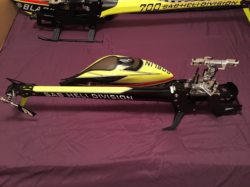 Goblin 500/550 classic/sport airframe $250 - HeliFreak