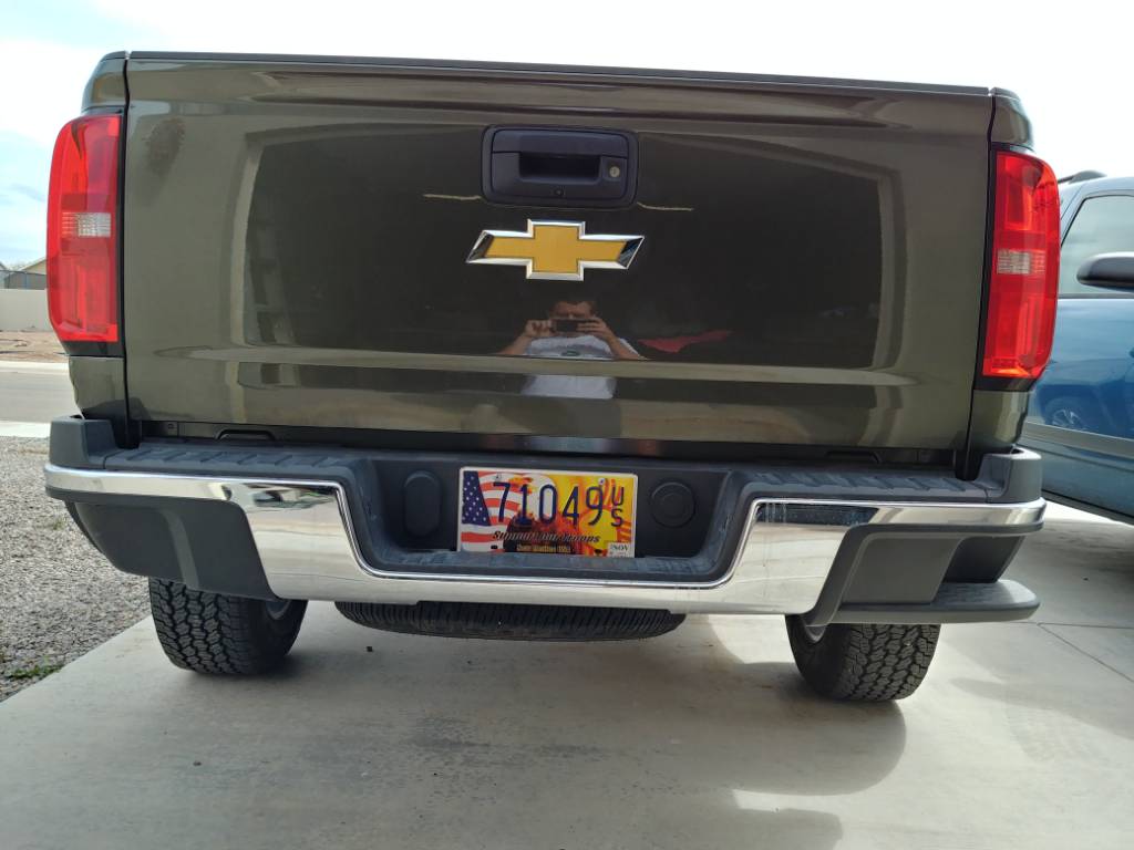 Rear bumper step delete insert | Chevy Colorado & GMC Canyon