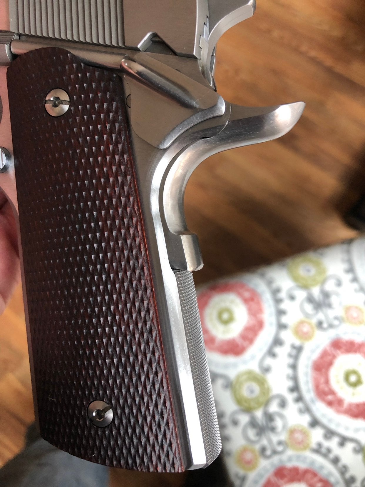 Fitting a mag well... | 1911Forum