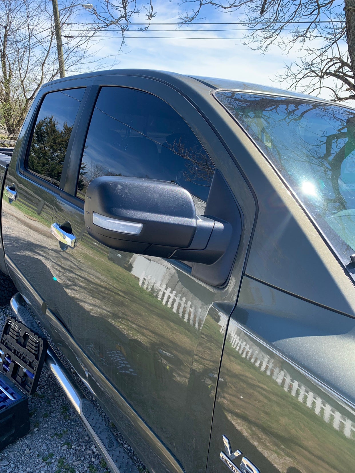 2nd Gen Mirrors on 1st Gen Titan | Nissan Titan Forum