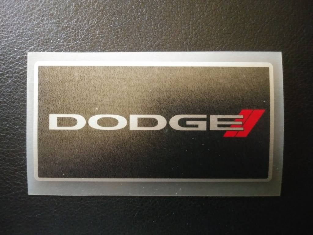 New sunvisor airbag warning label covers | Dodge Challenger Forum